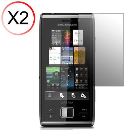 Martin Fields Screen Protector - Sony Ericsson Xperia X2 - Twin Pack