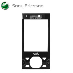 Sony Ericsson W995 Replacement Front Cover - Black