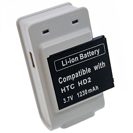 Mains Battery Charger - HTC HD2