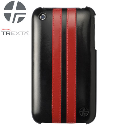 Trexta Snap It On iPhone 3GS / 3G Case - Black And Red
