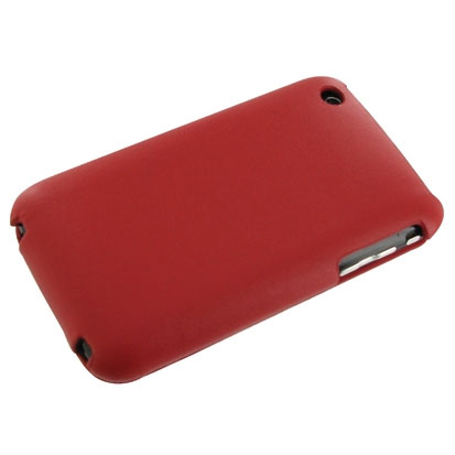 Exspect iPhone 3GS / 3G Leather Flip Case - Red