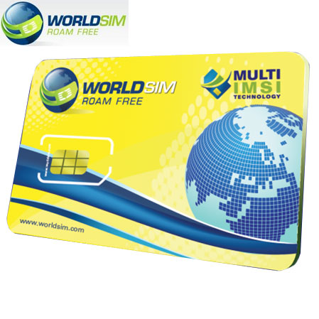 WorldSIM Pay As You Go Sim Card