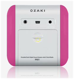 Ozaki iMini Cute iPod Dock - Pink