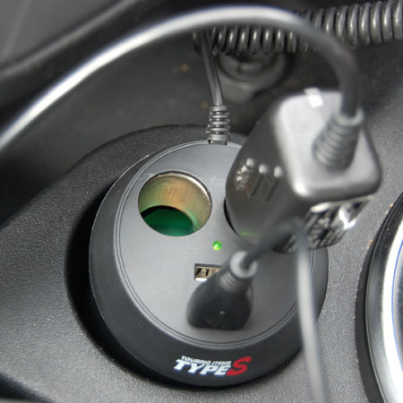 Type S Universal Car USB/DC Power Port