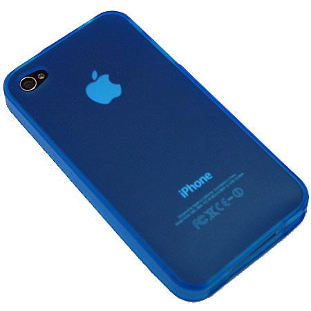 FlexiShield Skin For iPhone 4 - Blue