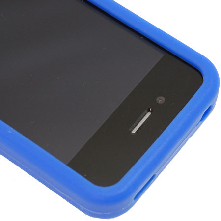 Silicone Case For iPhone 4 - Blue