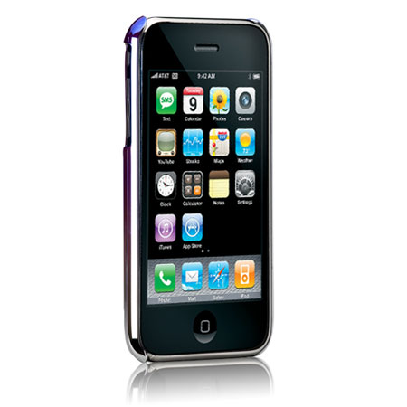 Case-Mate iPhone 3G and 3GS Barely There Case - Blue And Silver Reviews