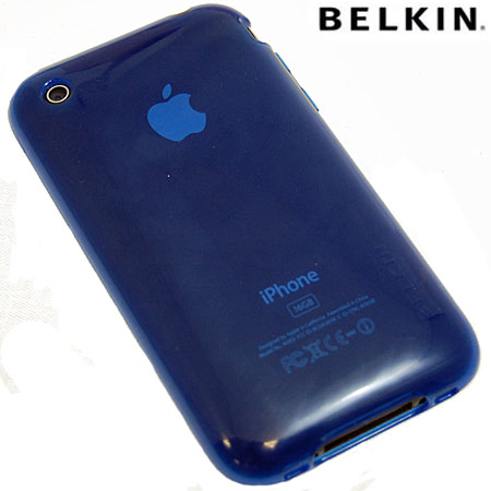 Belkin Grip Vue TPU For iPhone 3GS / 3G - Blue