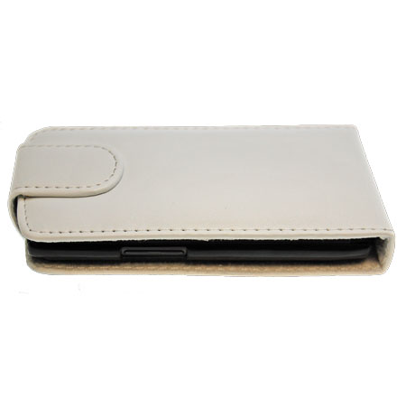 Samsung Wave Flip Case - White