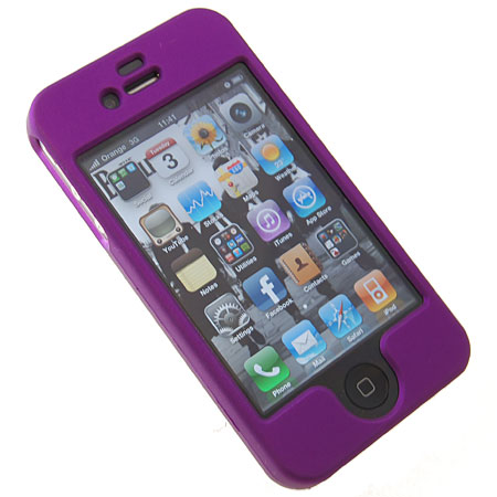 ToughGuard Shell For iPhone 4 - Purple
