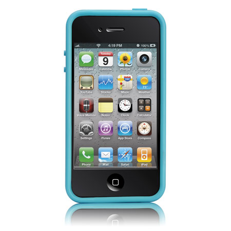 Case-Mate Hula iPhone 4 Bumper - Blue
