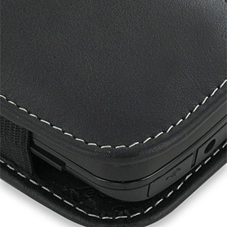 PDair Vertical Leather Pouch Case - Nokia C6
