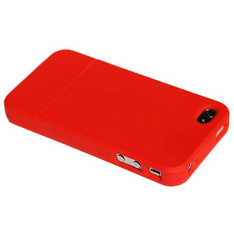 Hard Candy Slider For iPhone 4 - Red
