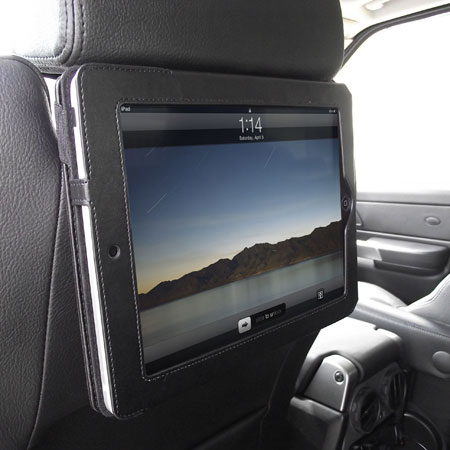 iPad Head Rest Case - Black