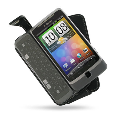 PDair Flip Type Leather Case for HTC Desire Z