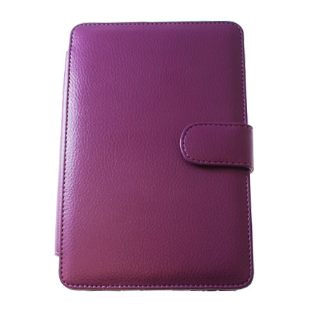 Advanced Leather-Effect Book Case for Amazon Kindle - Purple Reviews