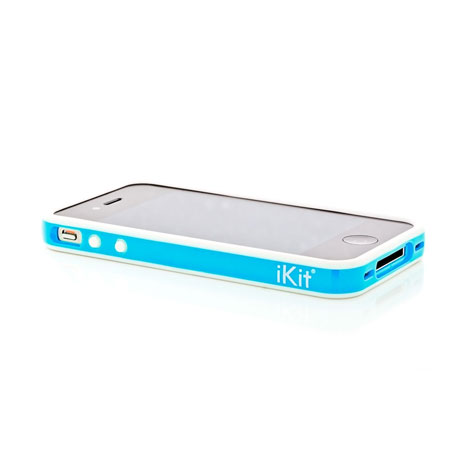 iKit Frame Case for iPhone 4 - Blue and Green