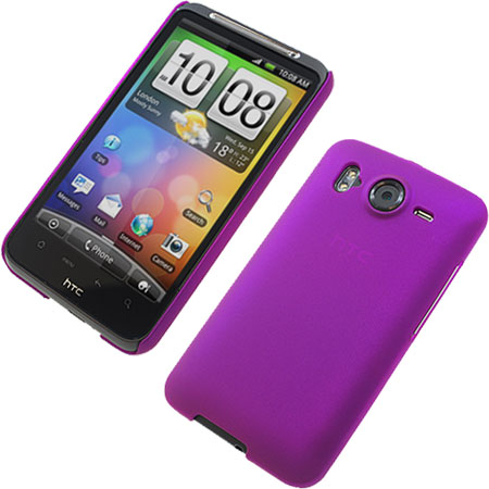 Protective Back Cover for HTC Desire HD - Purple