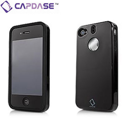 Coque iPhone 4 Capdase Polimor - Noire