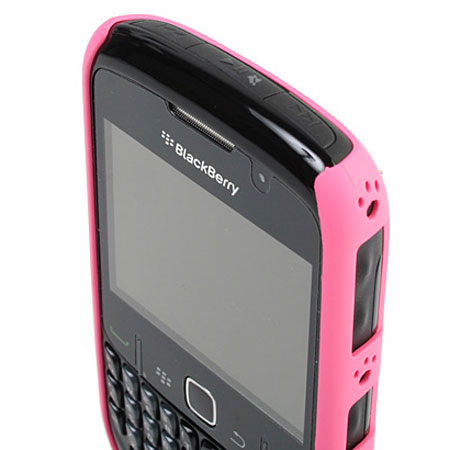 Footprints Case for Blackberry Curve - Pink