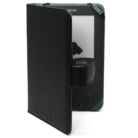 BoxWave Steal Fibre Elite Kindle Case - Black