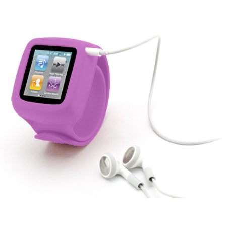 Pink Ipod With Headphones