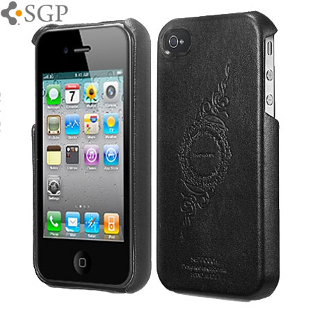 SGP Grip Case for iPhone 4 - Black