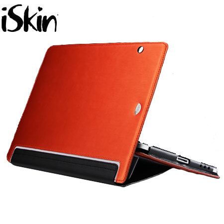 iSkin Aura Folio Case With Stand For iPad - Orange