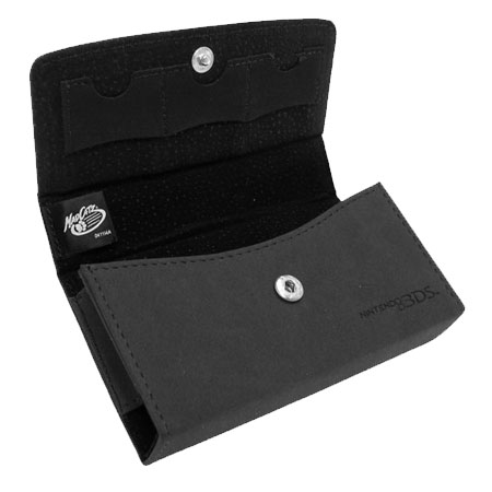 Mad Catz Nintendo 3DS Microsuede Wallet - Black
