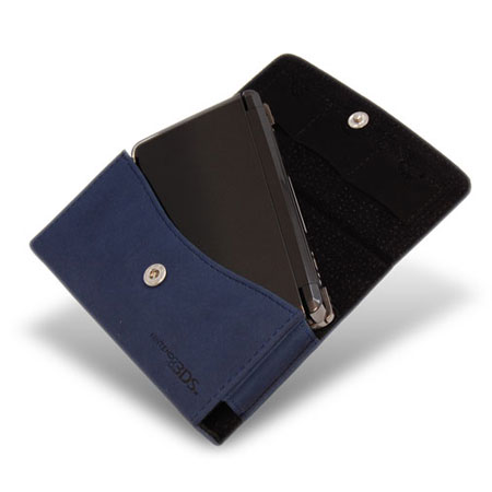 Mad Catz Officially Licensed 3DS Microsuede Wallet - Blue