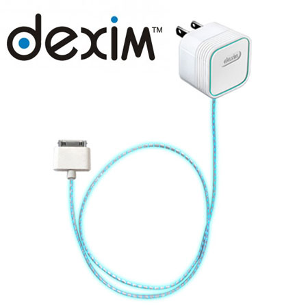 Dexim Visible Green Charger for iPhone and iPod