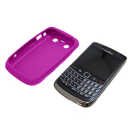 Silicone Case For BlackBerry Bold 9700/9780 - Hot Pink