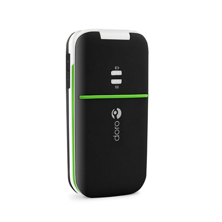 Sim Free Doro PhoneEasy 410gsm - Black