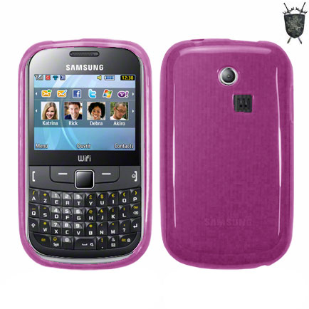 FlexiShield Skin for Samsung Ch@t - Pink