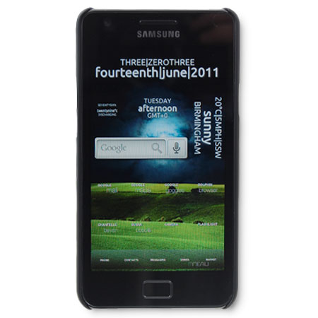 Nillkin Rubberised Back Cover for Samsung Galaxy S2 - Black