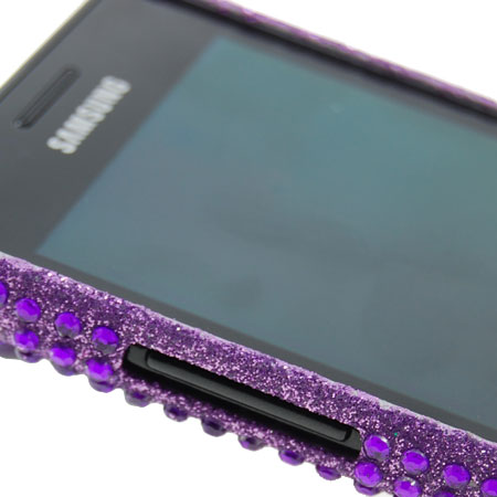 Samsung Galaxy S2 Diamant Back Cover Lila