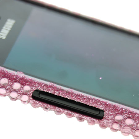 Diamante Back Cover for Samsung Galaxy S2 - Pink