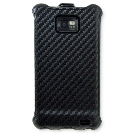 STK Executive Carbon Fibre Case for Samsung Galaxy S2 - Black