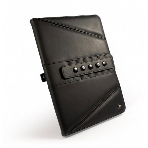 Tuff-Luv Tri-Axis Leather Sony Tablet S Case - Black