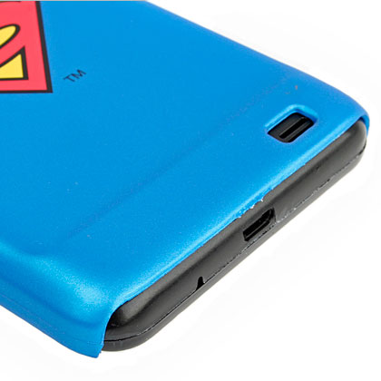 Superhero Protective Back Cover For Samsung Galaxy S2 - Superman