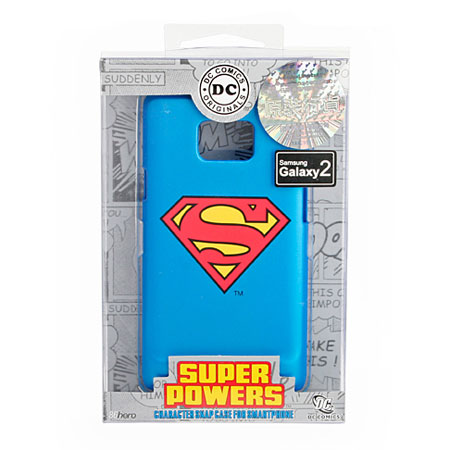 Superhero Protective Back Cover For Samsung Galaxy S2 - Superman