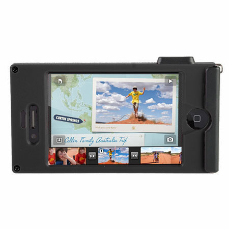 iPhone 4 iCam Camera Case - Black