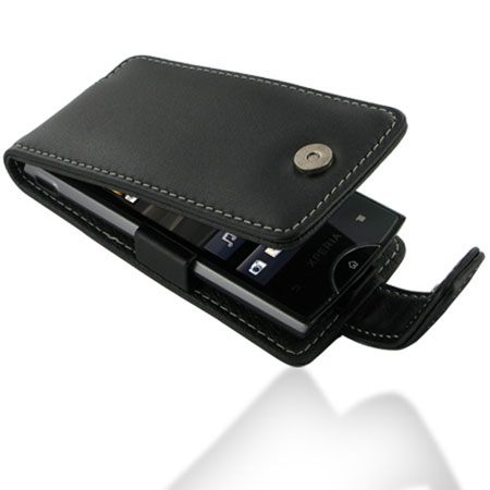 PDair Leather Flip Case - Sony Ericsson Xperia ray