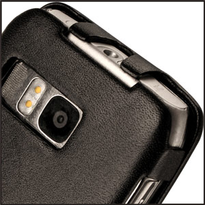 Noreve Tradition A Leather Case for Nokia E6 - Black