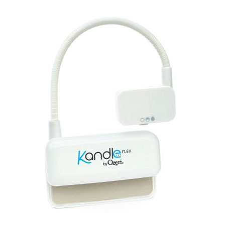 Kandle Flex by Ozeri Clip-On Reading Light for Amazon Kindle - White