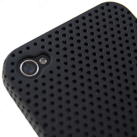 Mesh Case For iPhone 4S / 4 - Black