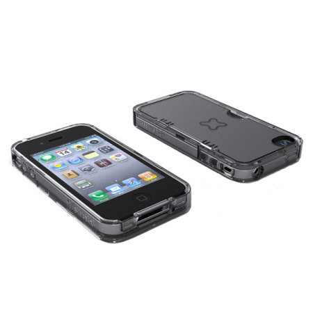 Exogear Exoclear Case for iPhone 4S / 4 - Black
