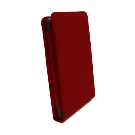 SD TabletWear LuxFolio Vertical Kindle Fire Case - Red