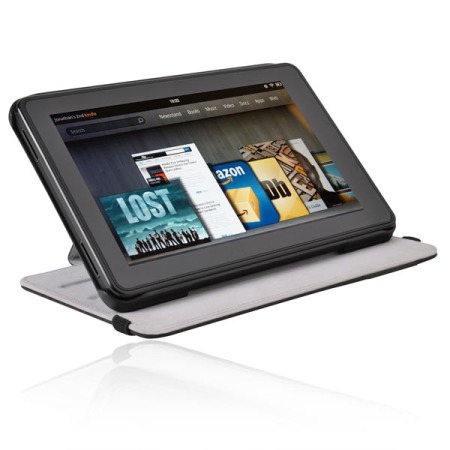 Amazon Kindle Fire Premium KICKSTAND Case - Black