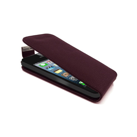 iPhone 5S / 5 Flip Case - Purple Reviews